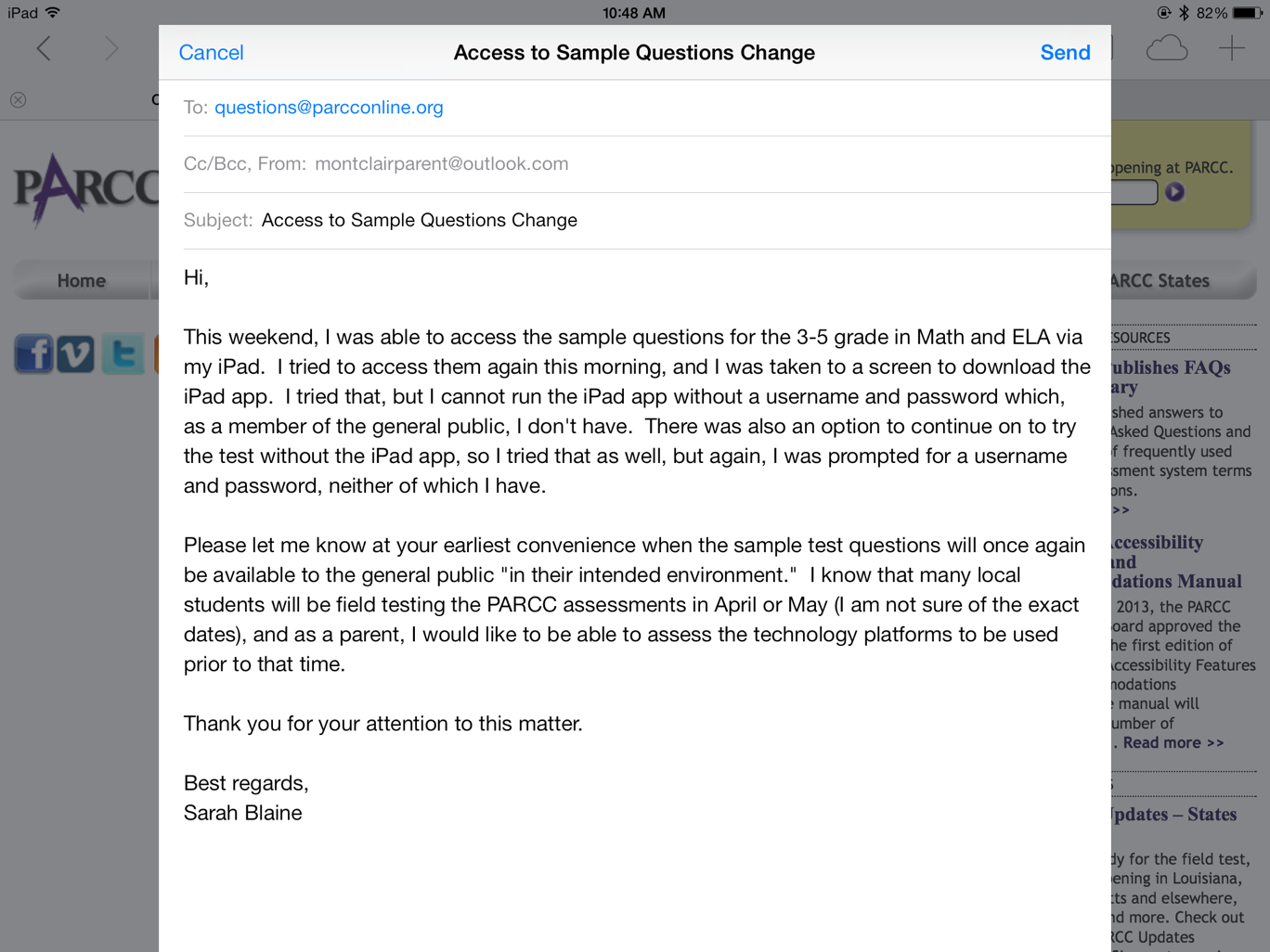 PARCC Online – parentingthecore